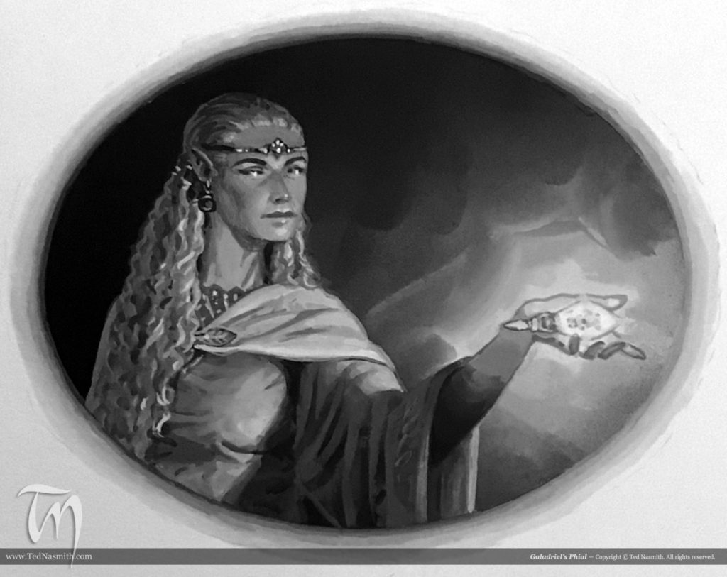 Galadriel’s Phial – Ted Nasmith